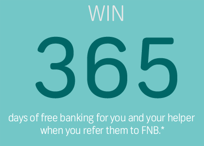 365 Days of Free Banking - Promotion - FNB