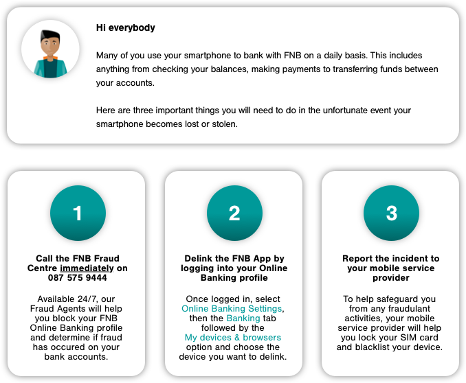 Latest scam - scams - FNB